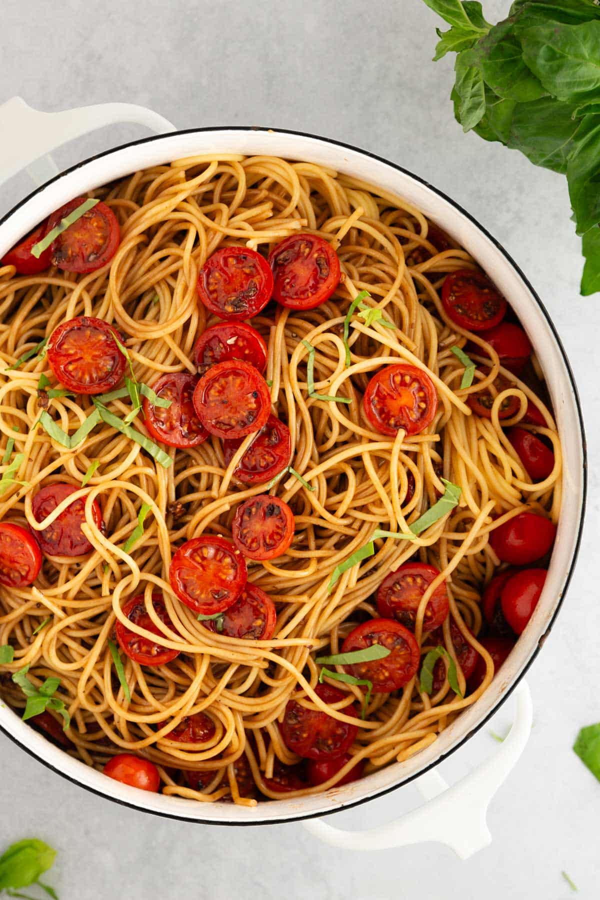 Bruschetta Pasta - Naptime Kitchen